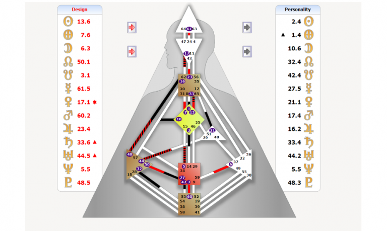 How to read rave bodygraph - Human Design discovery