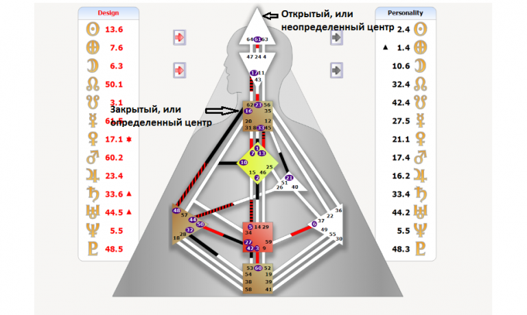 How to read rave bodygraph - Human Design discovery
