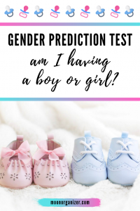 Gender prediction test - am I having a boy or girl?