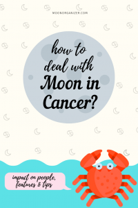 Moon in Cancer - how to use it and how it affects people